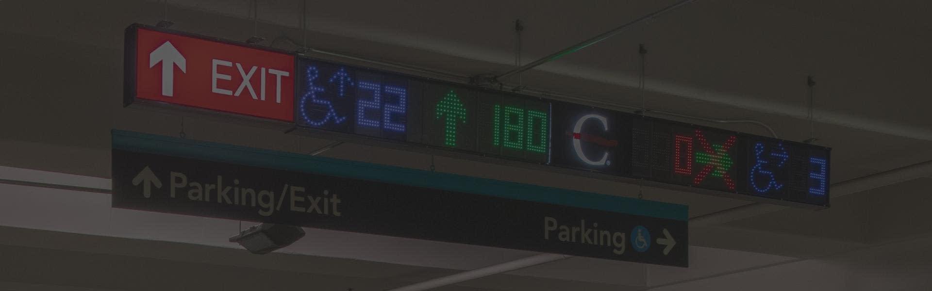 Custom Wayfinding Signs | Parking Guidance Systems